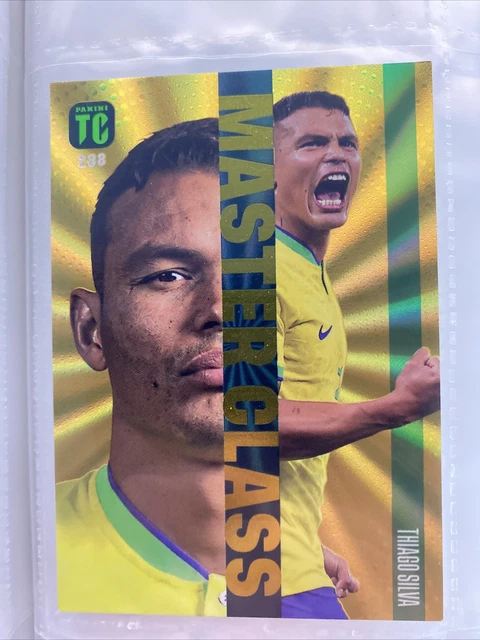 PANINI: TOP CLASS 2023 Football "THIAGO SILVA" #238 Master Class ...