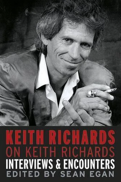 LIVRE DE POCHE Keith Richards sur Keith Richards par Sean Egan (anglais ...