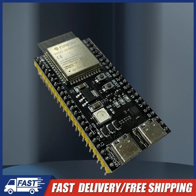 ESP32/ ESP32-S3/ESP32-C3 DEVELOPMENT Board Dual Type-C (N16R8 Welded) £8.15 - PicClick UK