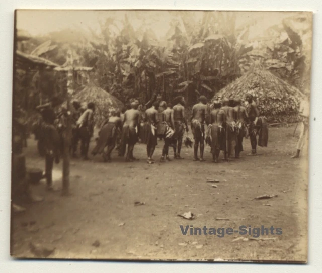 CONGO-BELGIAN: DANCE OF Indigenous Tribe *3 / Wananda (Vintage Photo ...