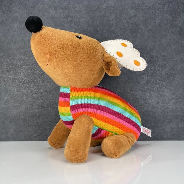 TESCO RAINBOW DOG Plush Chilly & Friends Christmas 2010 Soft Toy | 14 ...