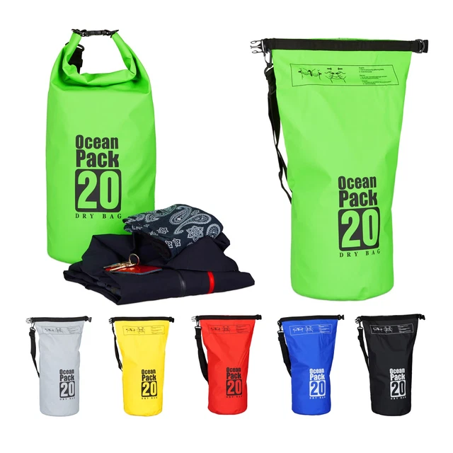OCEAN PACK 20 Liter Dry Bag Outdoor Packsack wasserdicht Seesack ...