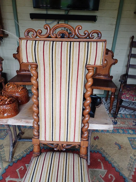 VICTORIAN WALNUT Prie Dieu Chair £63.10 - PicClick UK