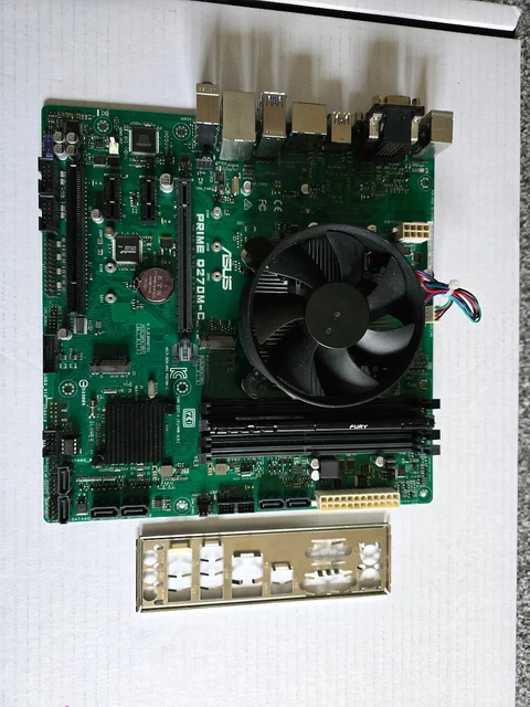ASUS PRIME Q270M-C Pro CSM mATX Motherboard Intel Xeon E3-1225 V6 £55. ...