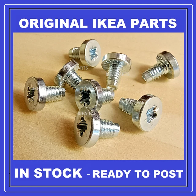 IKEA MALM HEMNES 117327 Screws Genuine Parts X 8 £3.95 - PicClick UK