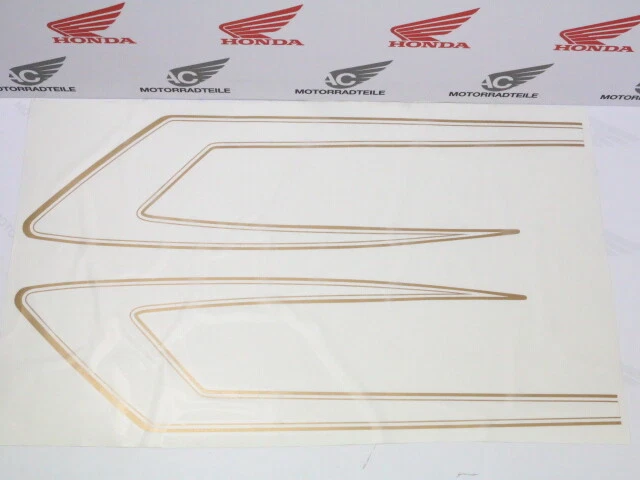 HONDA CB 750 Four F2 Tank Decor Sticker Gold Decal Kit Stripes Tank ...