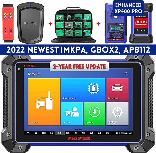 AUTEL MAXIIM IM608 PRO Key Programming OBD2 Diagnosegeräte + GBOX2 ...