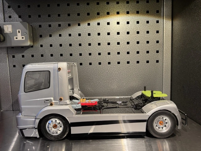 TAMIYA MERCEDES RACING Truck Bodyset TT01E 1/10th Rc £47.50 - PicClick UK