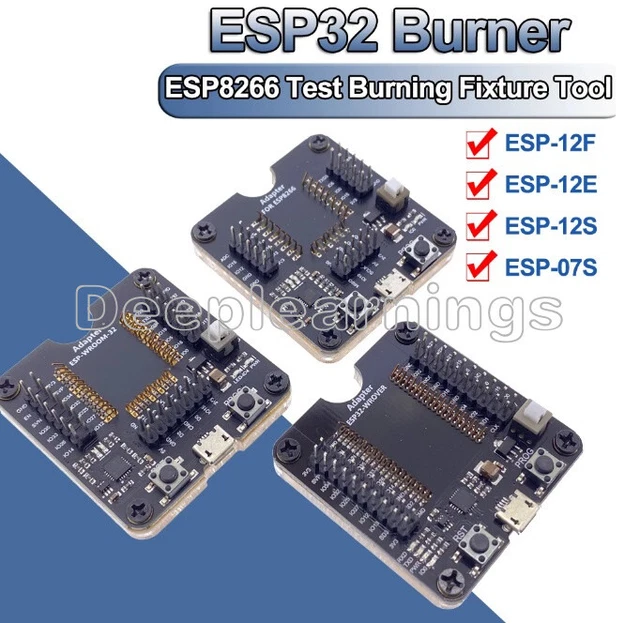 ESP8266 ESP32 TEST Board Burner Fixture Development ESP-WROOM - 32 ... ESP8266 ESP32 TEST Board Burner Fixture Development ESP-WROOM - 32 ...