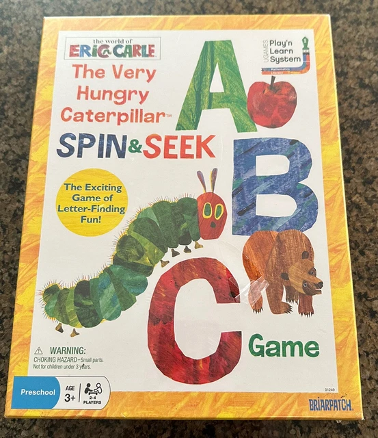ERIC CARLE THE Very Hungry Caterpillar Spin and Seek gioco ABC NUOVO ...