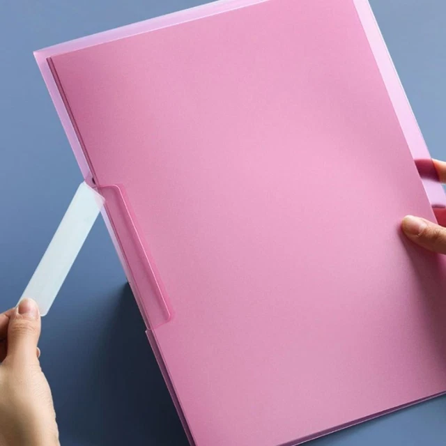 PAPER ORGANIZER A4 Clipboard File Folder Loose Leaf File Binder Paper ...