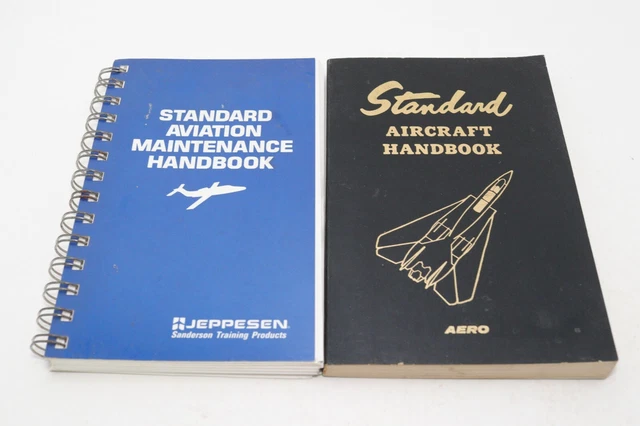 JEPPESEN STANDARD AVIATION Maintenance Handbook 1985 Standard Aircraft Handbook £13.35 - PicClick UK