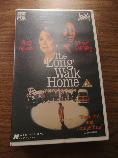 THE LONG WALK Home VHS Whoopi Goldberg Sissy Spacek BIG BOX VHS Video £ ...