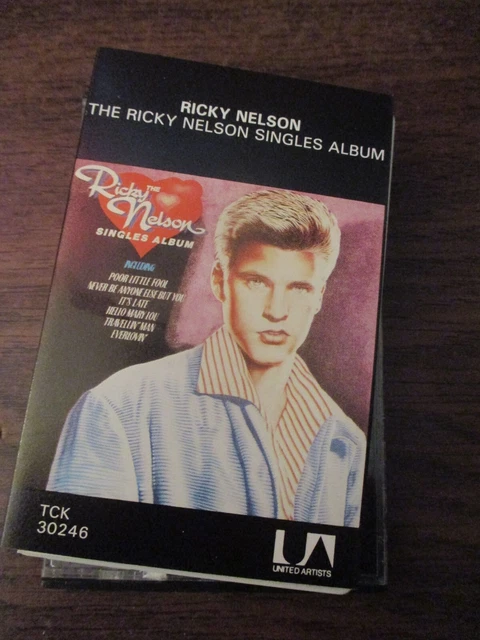 RICKY NELSON THE Singles Album Music Cassette Tape EUR 5,83 - PicClick IT