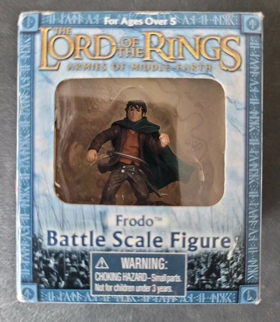 LORD OF THE Rings Armies Of Middle Earth Frodo Battle Scale Figure New ...