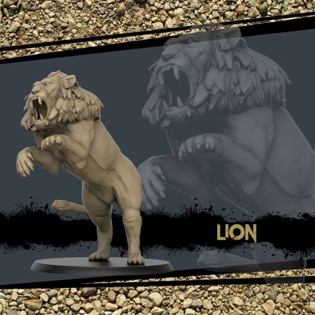 LION MINIATURE ARENA Glorious Gladiators pour Ttrpg Comme D&d 5e ...