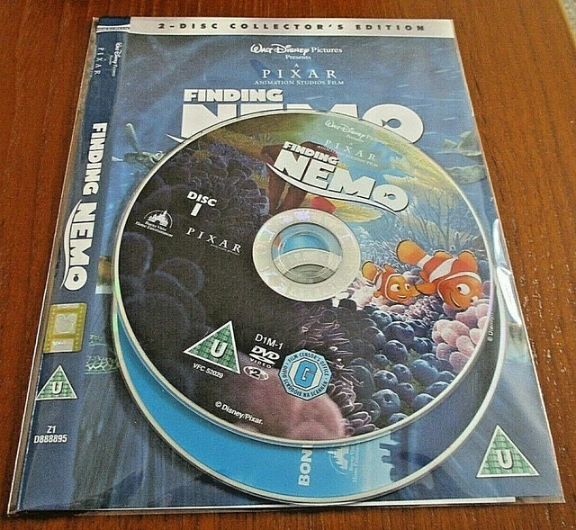 FINDING NEMO DVD (2004) Lee Unkrich cert U 2 discs £2.00 - PicClick UK