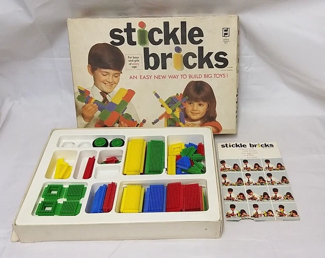 VINTAGE STICKLE BRICKS 1969 Denys Fisher Construction Toy Prop in ...