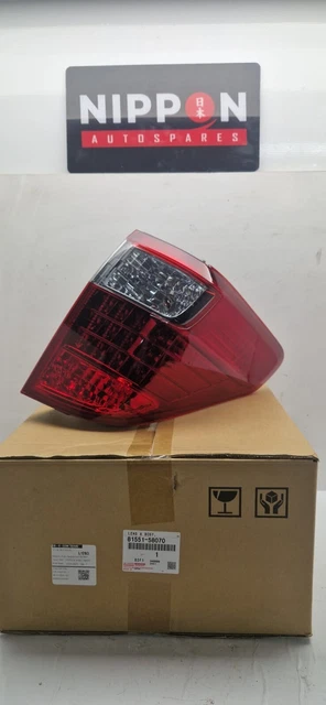 NEW GENUINE TOYOTA Alphard Osr Right Rear Combination Lamp Lens 81551 ...