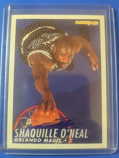 1994-95 FLEER SHAQUILLE O'Neal Card #160 Orlando Magic HOF NBA EUR 0,91 ...
