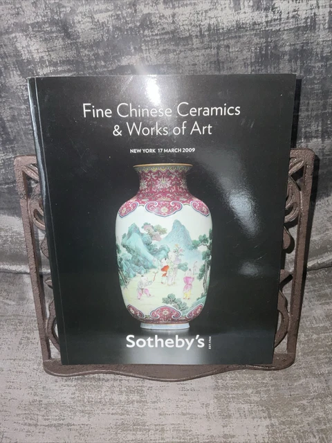 SOTHEBY’S FINE CHINESE Ceramics & Works Of Art Catalogue New York March ...
