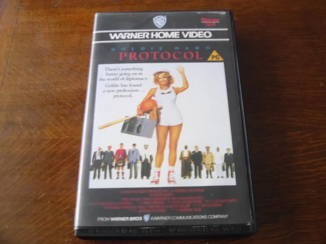 PROTOCOL BIG Box Warner Home Video VHS Video £9.99 - PicClick UK