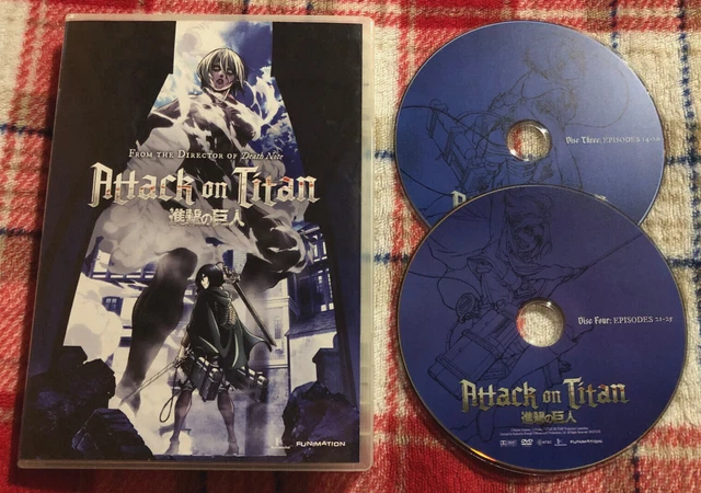 ATTACK ON TITAN PART II (2) | Episodes 14-25 | Funimation | DVD, Great ...