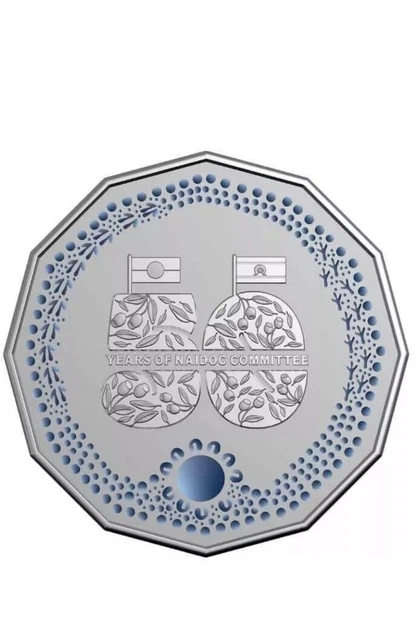AUSTRALIA NAIDOC 50TH Anniversary 2024 50c Colour Uncirculated Coin on card. $65.00 - PicClick AU