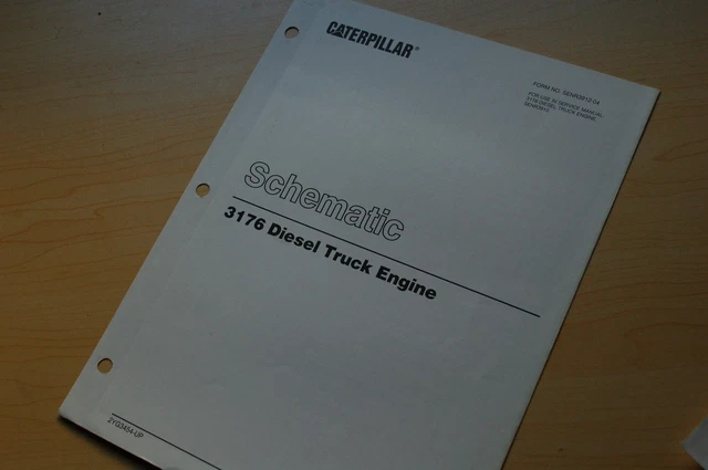CAT CATERPILLAR 3176 Truck Engine Electrical Schematic Wiring Diagram ...