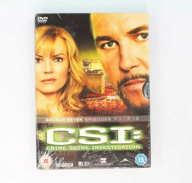 CSI: CRIME SCENE Investigation SEASON 7 Episodes 1-12 DVD Brand NEW ...