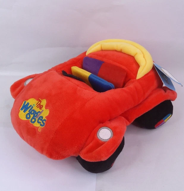 THE WIGGLES BIG Red Car plush soft toy $14.99 - PicClick AU