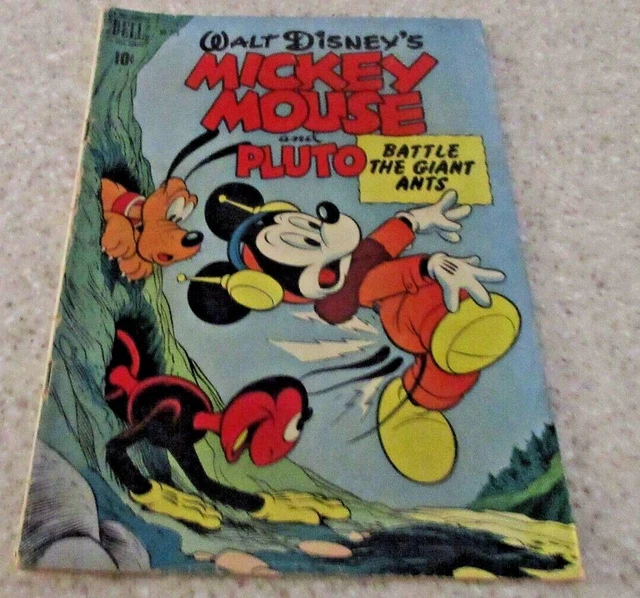WALT DISNEYS MICKEY Mouse 279: Battle the Giant Ants FN- 5.5 1950 33% ...