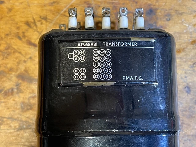 PARMEKO LT 3X0-3,15-4-5-6,3V/1A Oil Filled Filament Transformer Tube ...