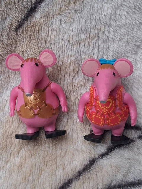 COOLABI THE CLANGERS Major Clanger & Tiny Clanger Toy Figures £17.17 ...