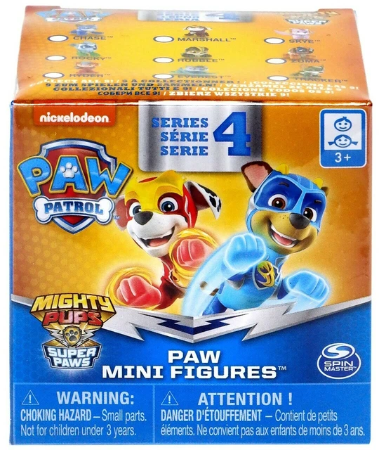 Paw Patrol Mighty Pups Super Paws Paw Mini Figures Series 4 Eur 8 80