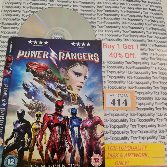 POWER RANGERS DVD disc and artwork only. Save £s. Eco. £1.78 - PicClick UK