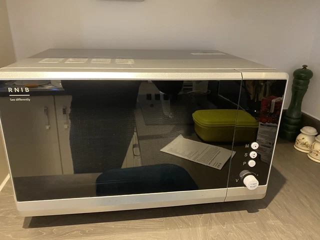 RNIB TALKING MICROWAVE Oven 900w – DK191RE (practically new, used twice ...