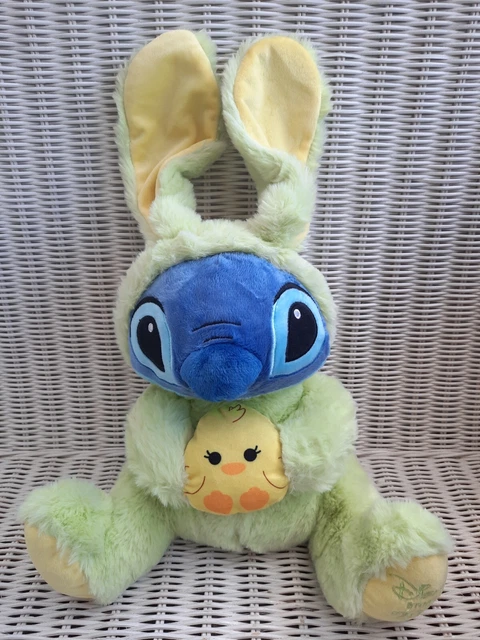 DISNEY STITCH YELLOW Easter Bunny Lilo Store Limited Edition Retired ...