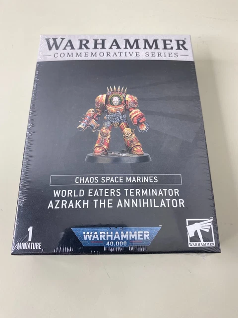 WARHAMMER 40K WORLD EATERS TERMINATOR AZRAKH THE ANNIHILATOR New ...