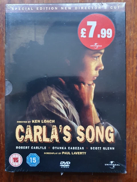 CARLA'S SONG DVD BRAND NEW SEALED R2 UK Director's Cut 1996 FILM 67mins ...