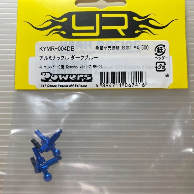 YEAR RACING ALUMINUM Knuckle for Kyosho Mini-Z MR-04 EVO2 Dark Blue £ ...