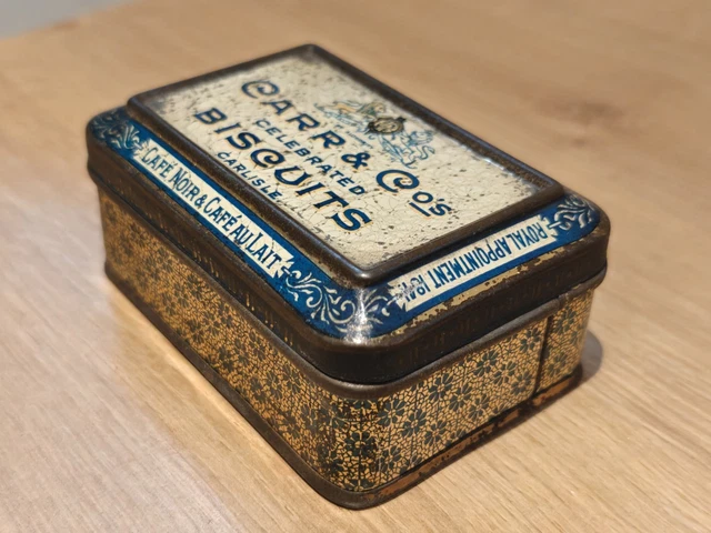 VINTAGE CARR & Co's Celebrated Biscuits Sample Tin £19.89 - PicClick UK