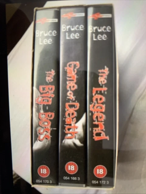 BRUCE LEE VHS box set £12.00 - PicClick UK