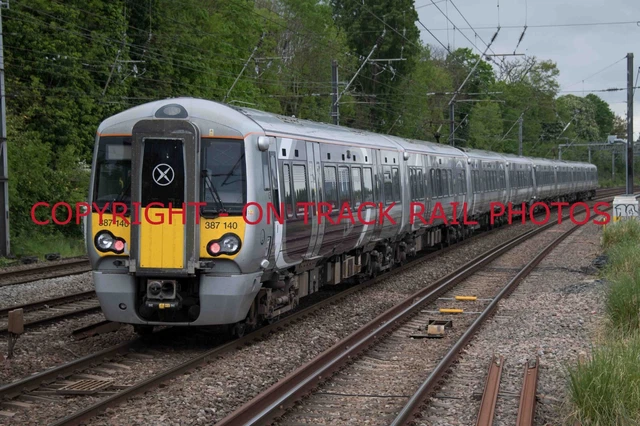 UK RAILWAY PHOTOGRAPH Of Class 387 Emu 387140. Rmemu-282 £1.70 ...