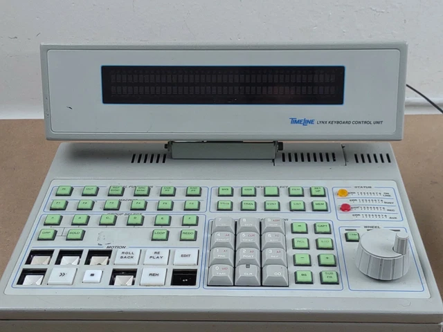 TIMELINE LYNX KEYBOARD Control Unit #5 EUR 85,30 - PicClick FR