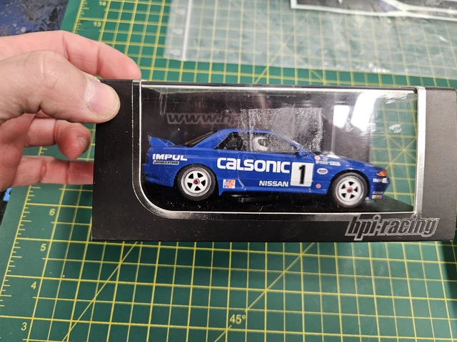 HPI CALSONIC SKYLINE r32 rare slot car 1/32 scale scalextric flyslot ...