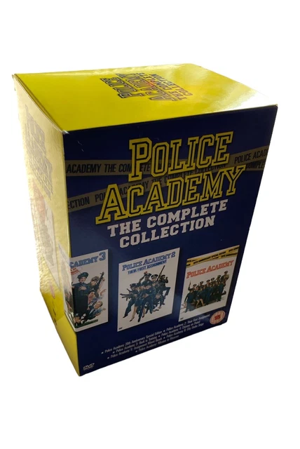 POLICE ACADEMY 1-7 - The Complete Collection (Box Set) (DVD, 2004) EUR ...