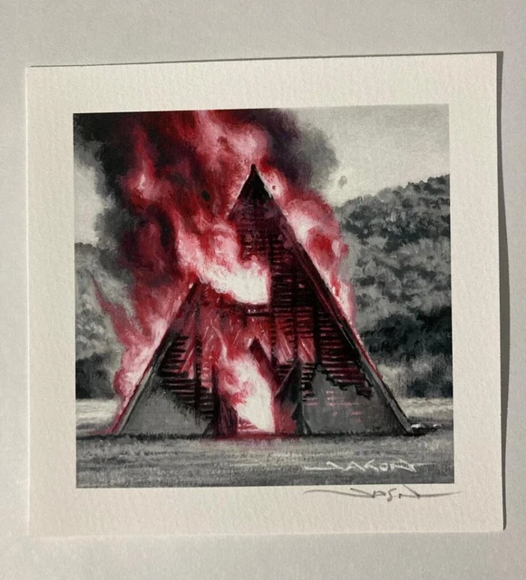 NOUVEAU TEMPLE SACRIFICIEL signé film Jason Edmiston MidSommar EUR 27 ...