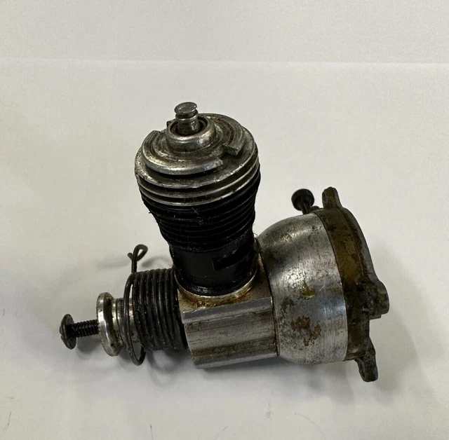 VINTAGE COX .049 Baby Bee Model Airplane Engine 049 1/2A CL FF Control ...