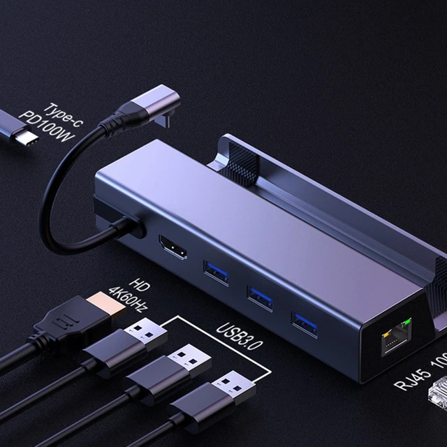 EXPANSION DOCK HANDHELD Charging Dock Multi Port USB HUB Video ...